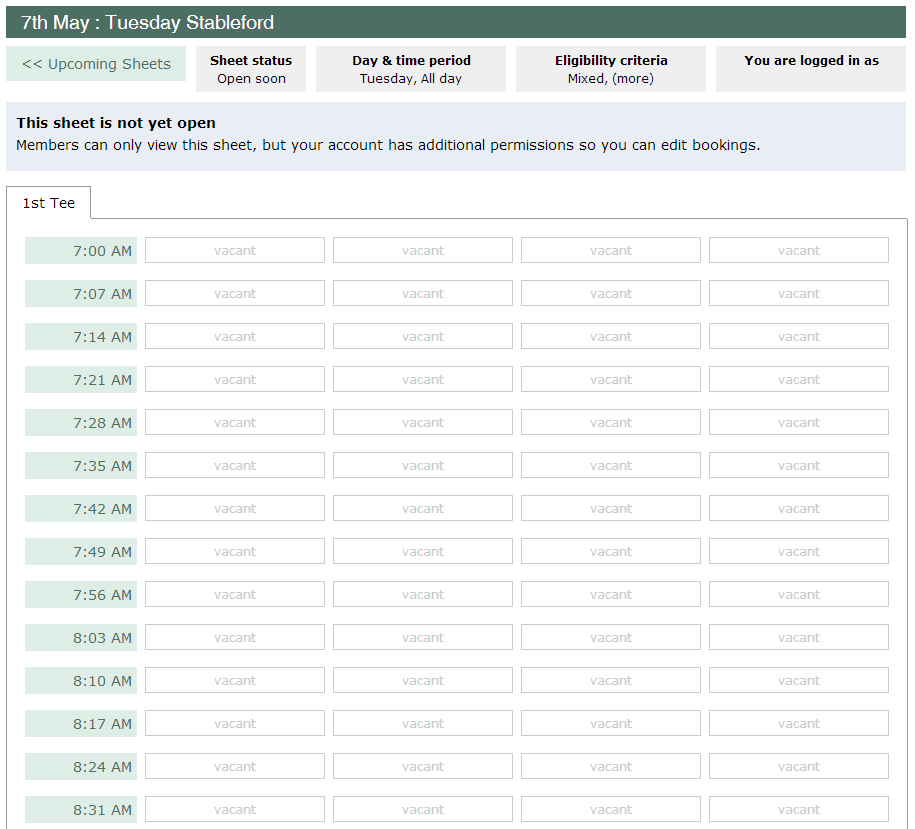 Golf Tee Sheet Template - prntbl.concejomunicipaldechinu.gov.co